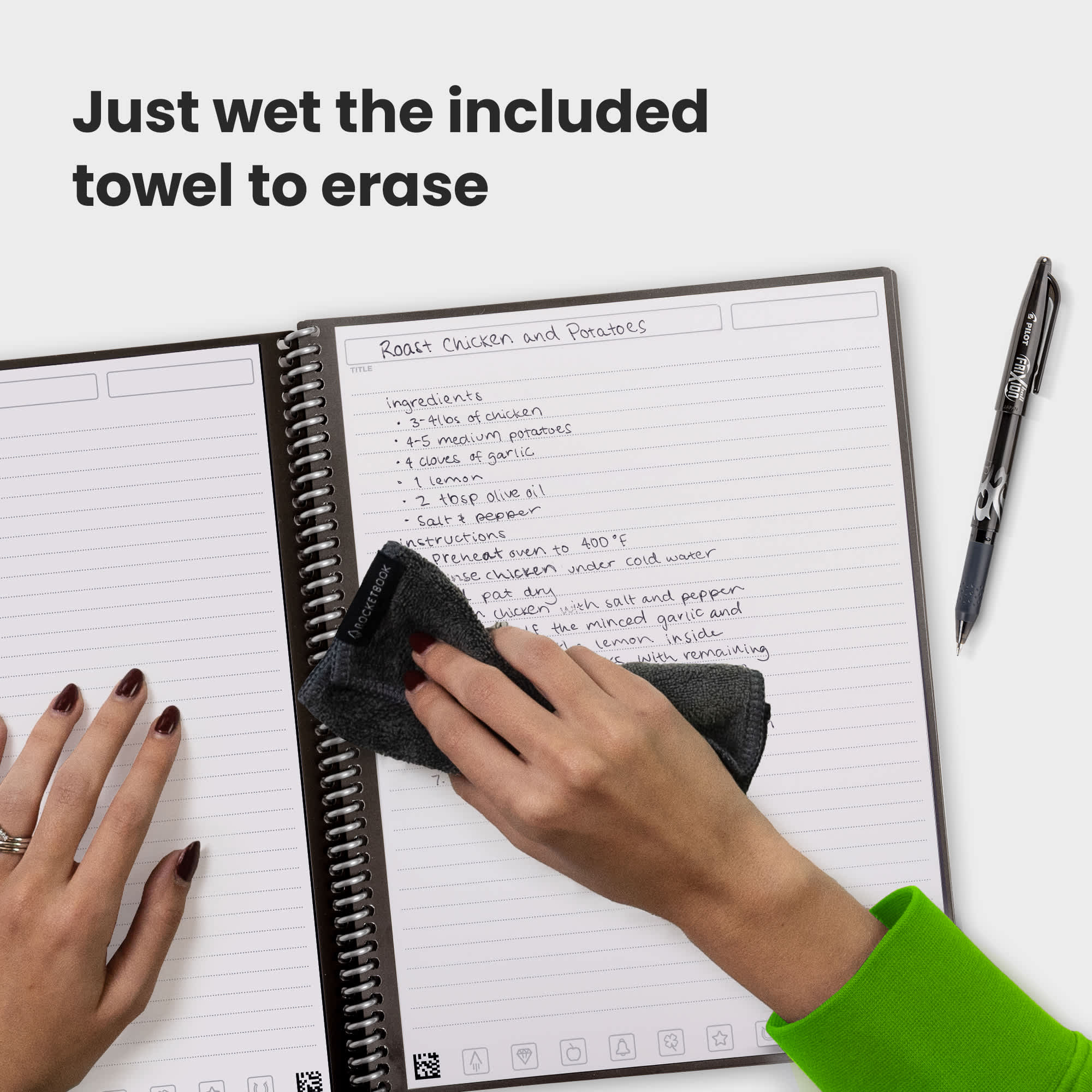 Rocketbook® Core Executive Notebook Set - Show Your Logo