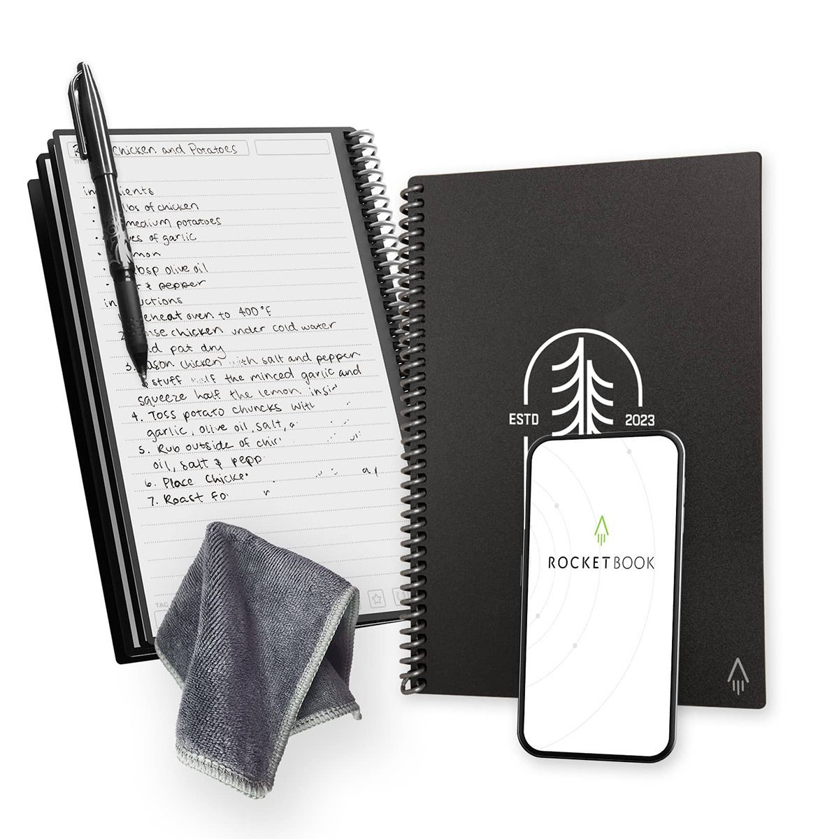 Rocketbook® Core Executive Notebook Set - Show Your Logo