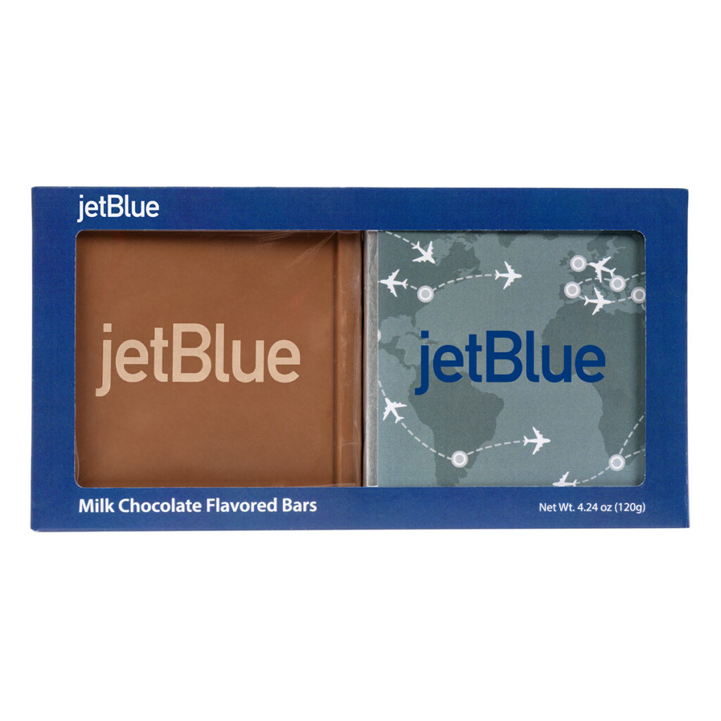 Square Etched Chocolate Bar - 2 Pack - Show Your Logo